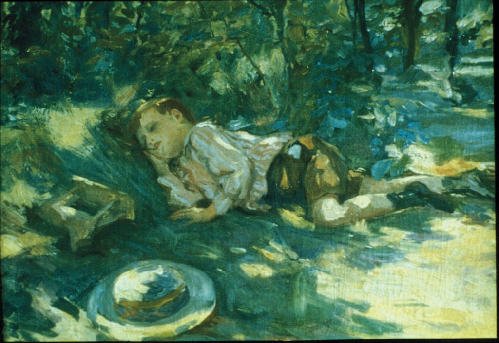 ArtSmart: Indiana - Stark, Otto Boy Sleeping, 1894