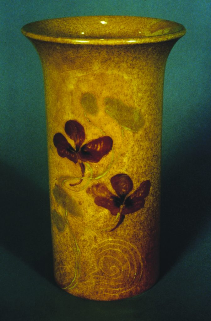 ArtSmart: Indiana - Fry, Laura Anne Earthenware Vase, 1885